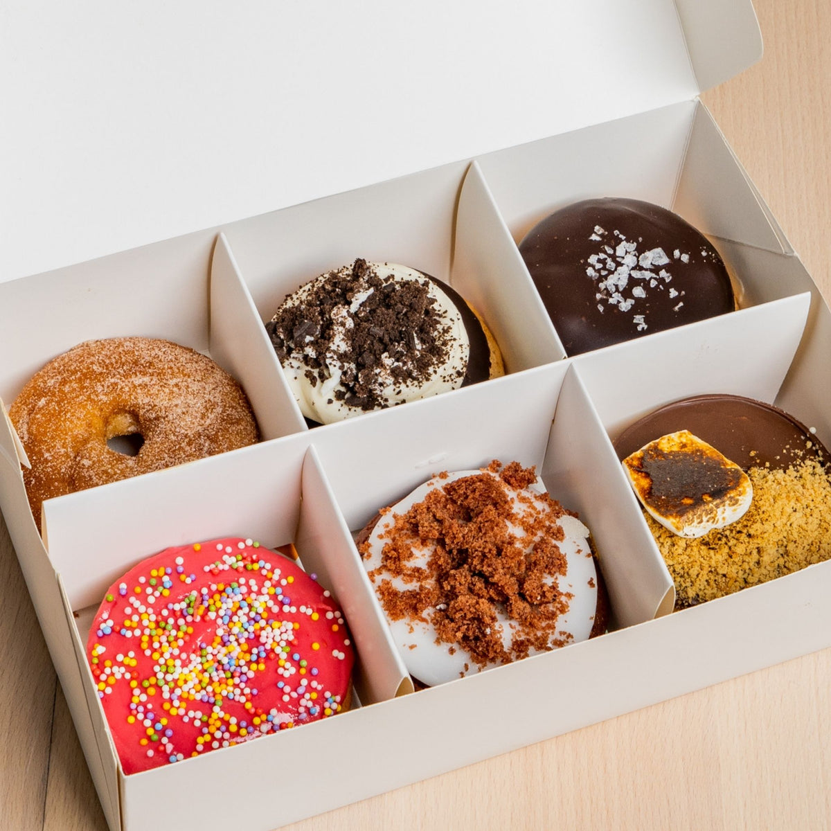 The Baked Best of Box - Borough 22 Doughnuts